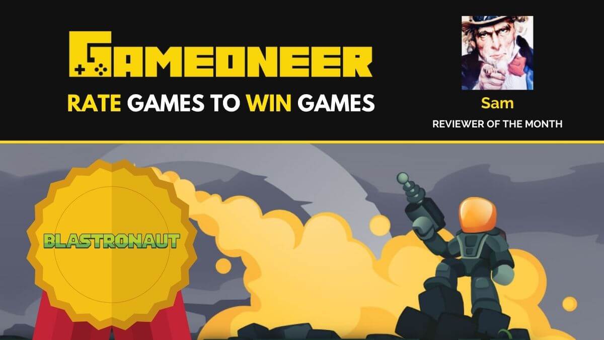 August's Rate Games to Win Games Winner - Gameoneer