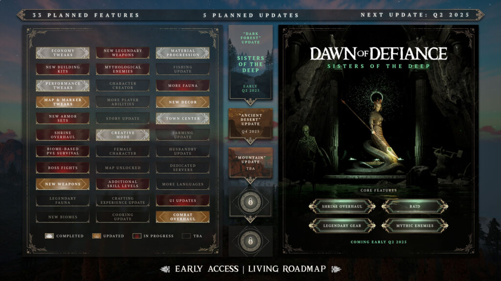 Sandbox Survival Game 'Dawn of Defiance' Teases Mythic Medusa Enemy for ...